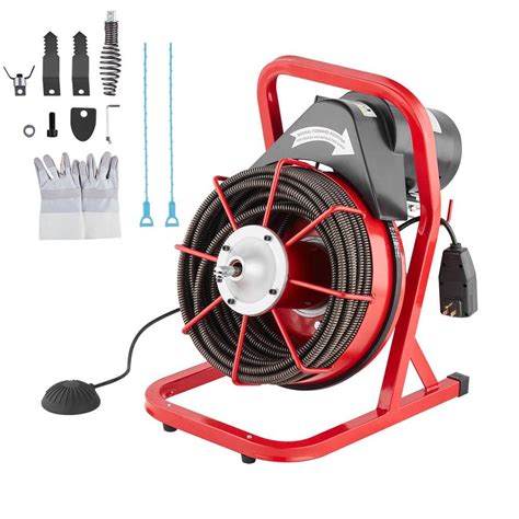 Have A Question About Vevor Electric Drain Auger 75 Ft X 12 In Drain