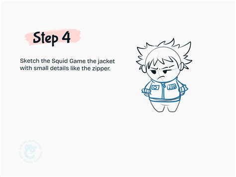 How To Draw Thanos Player 230 Squidgame Step By Step