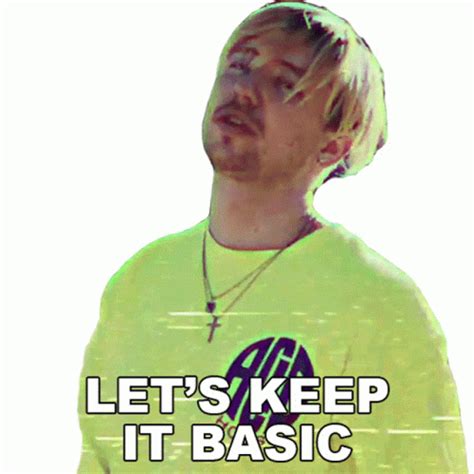 Lets Keep It Basic Deadfriend Sticker Lets Keep It Basic Deadfriend
