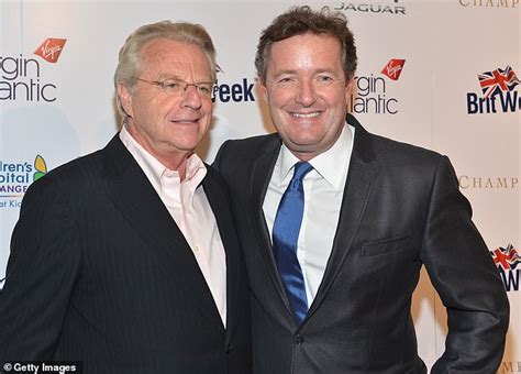 Brit Talkshow Host Trisha Leads Tributes To Jerry Springer After His Death From Cancer Aged 79