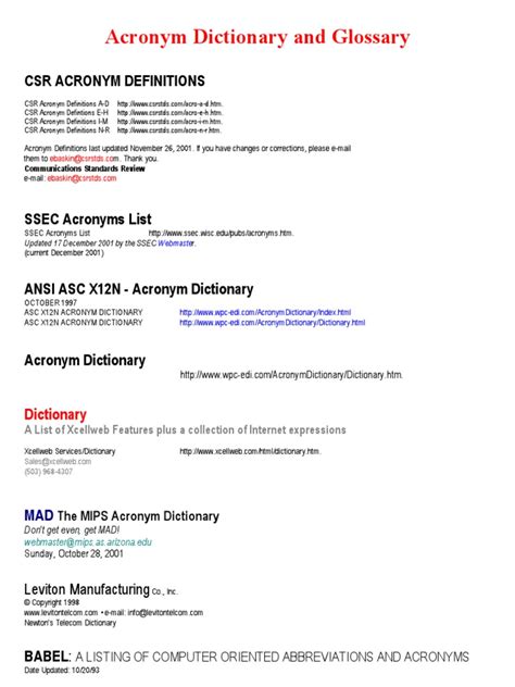 Acronym Pdf