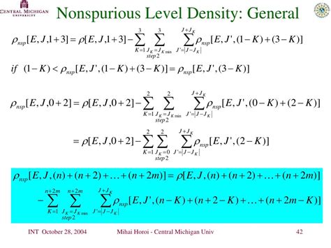 Ppt New Approaches For Spin And Parity Dependent Shell Model Nuclear