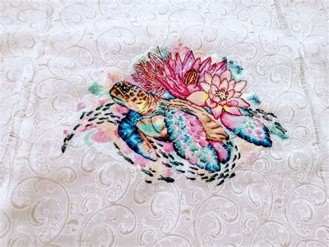 Turtle Cross Stitch Pattern Instant Download PDF Sealife Cross Etsy
