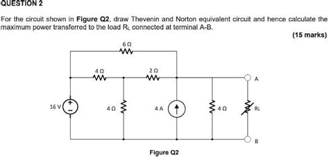 Solved QUESTION For The Circuit Shown In Figure Q Draw Chegg Com