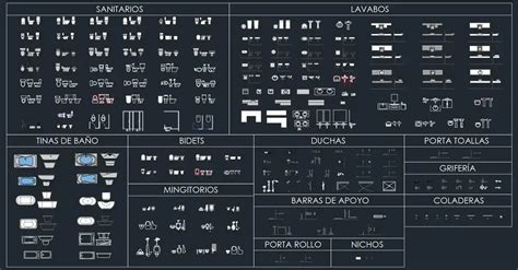 Pack De Bloques Dinámicos Autocad Más De 3 000 Dwg Listos