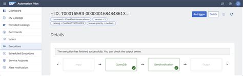 Execute Sql Commands And Create Custom Notifications With Sap