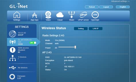 GL MT N V Wireless Is Disabled Or Not Associated Routers GL INet