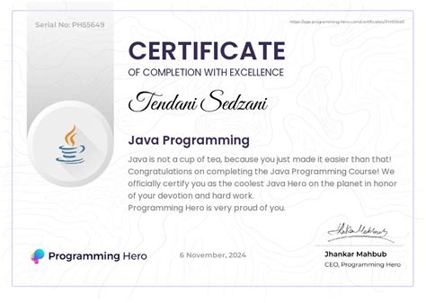 sedzani tendani on linkedin javaprogramming careergrowth