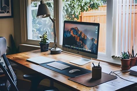 Organize Your Workspace Efficient Desk Setup For Productivity