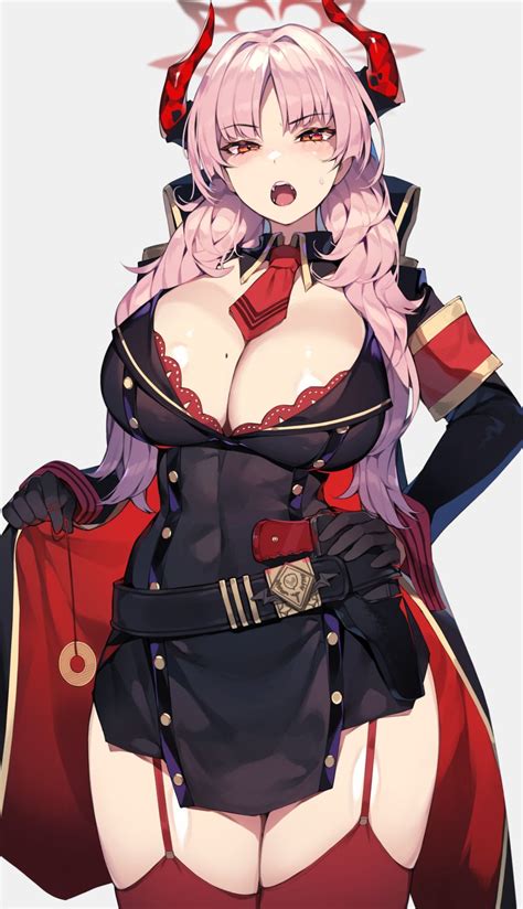 Rule 34 Big Breasts Blue Archive Blush Bra Breasts Coin On String