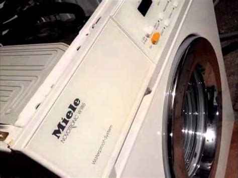 Стиральная машина Миеле. Miele w960 - YouTube