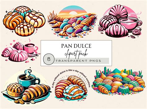 Pan Dulce Clipart Pan Dulce Season Png Pastry Png Pastry Clipart