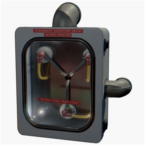 3d Model Flux Capacitor Back To The Future Turbosquid 2083049