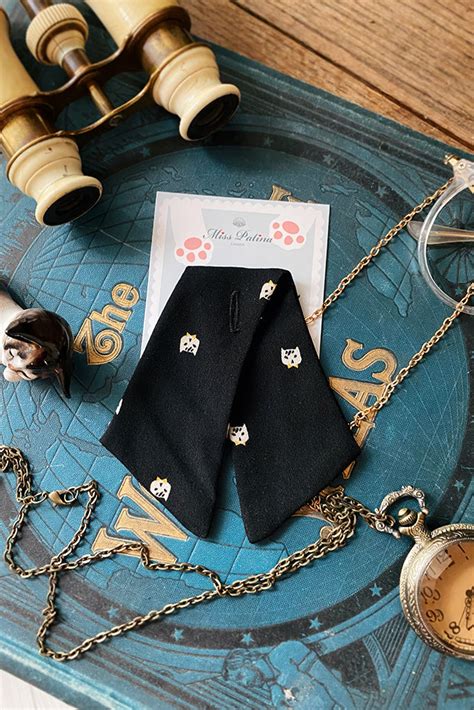 Preppy Kitty Tie Miss Patina