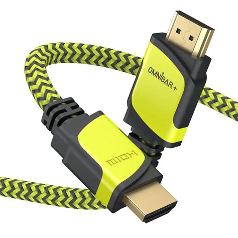 Omnibar Plus 6 Ft Basics High Speed Hdmi Cable Omn Hdmi Dp 0672 O16