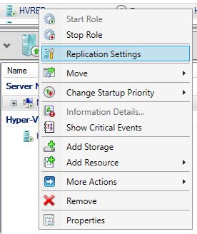 Configure Cross Domain Failover Cluster Replication Spirhed