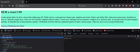 Reset Css O Que é Exemplos Como Criar E Usar Alura