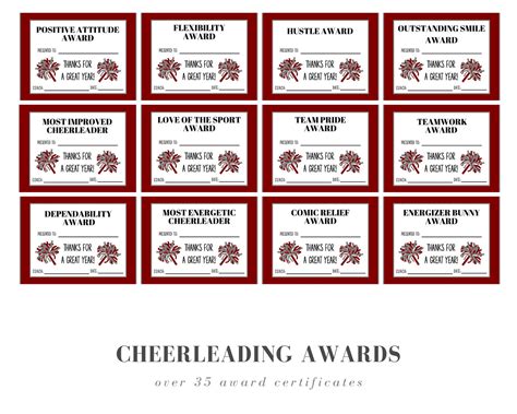 Cheer Awards Certificates Ideas At Cory Tack Blog