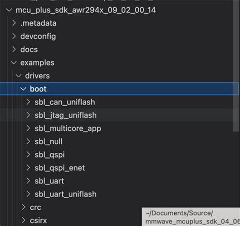 Awr2944 Uartuniflashpy Cannot Get Symbol From Awr2944 Sensors Forum Sensors Ti E2e