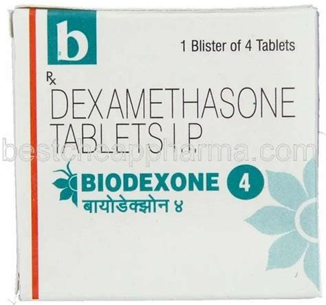 Dexamethasone Tablets Ip Packaging Type Strips At Best Price In Mumbai