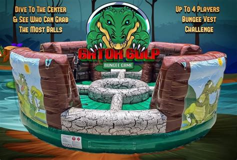 gator gulp 4 player bounce house atlanta