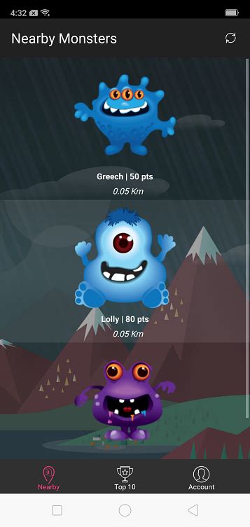 Catch The Monsters Android Universal Geolocation Game Template By
