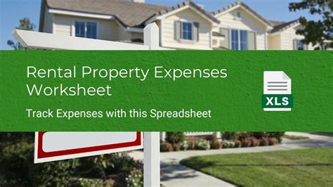 Free Rental Property Analysis Spreadsheet → Excel Pdf