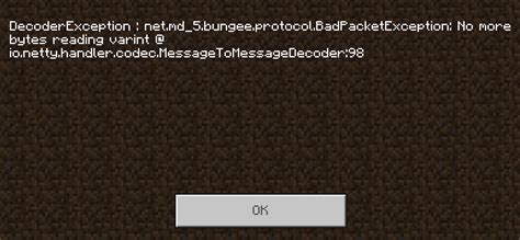 Can T Switch To Another Server Issue GeyserMC Geyser GitHub