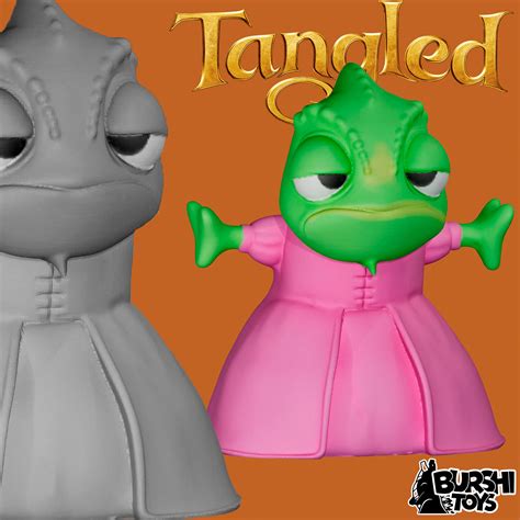 🎬 Pascal Figure From Tangledenredados 3mf Included Multicolor・ 3d