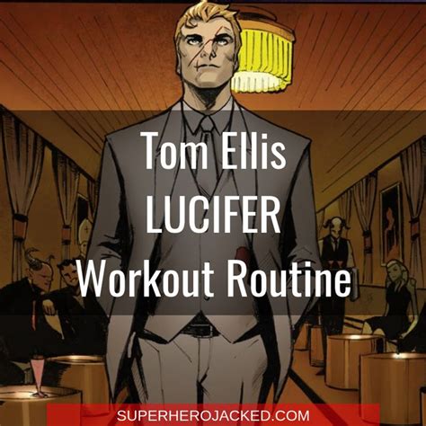 Tom Ellis Workout Routine And Diet Get Shredded Like The Lucifer Star