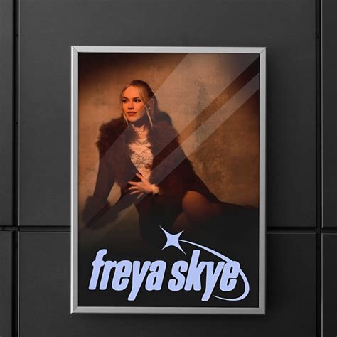 Freya Skye Poster Etsy