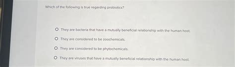Solved Which of the following is true regarding | Chegg.com