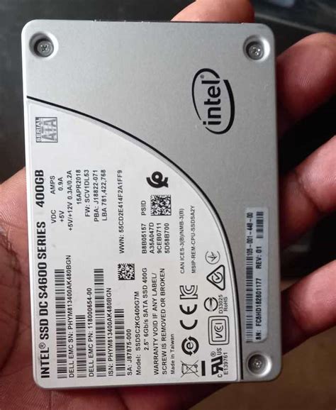 Solid State Drives 400gb Ssd Was Sold For 50200 On 24 Jan At 1402