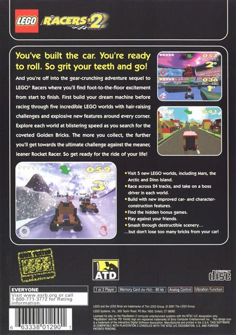 Lego Racers 2 Box Shot For Game Boy Advance Gamefaqs