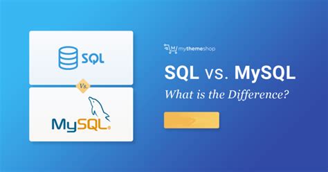 Perbedaan SQL Dan MySQL Dalam Database Penjelasan Lengkap