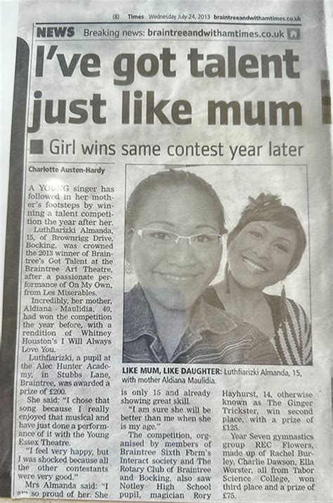 Braintreeandwithamtimes Ana Aldiana M