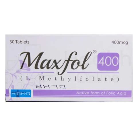 Maxfol 400mcg Tabstrippack Premium Health Supplements And Vitamins