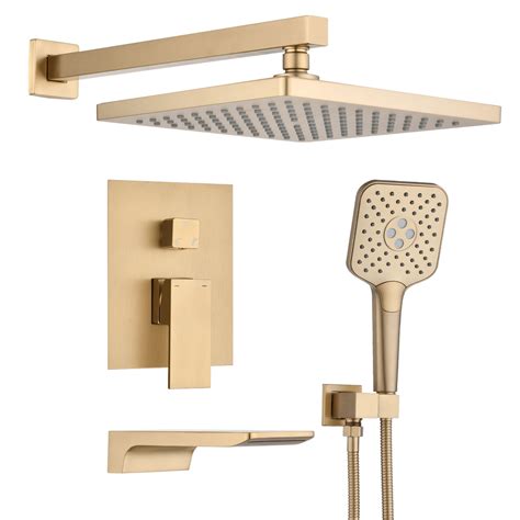 Pdpbath Shower Only Faucet With Rough In Valve Wayfair
