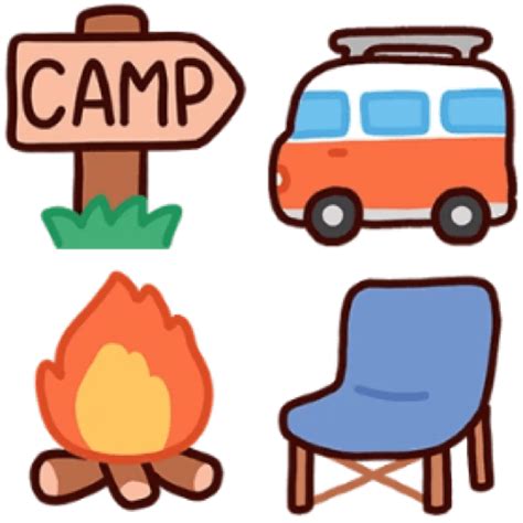Camping Is Fun Super Fun Kalpc Download Stickers From Sigstick