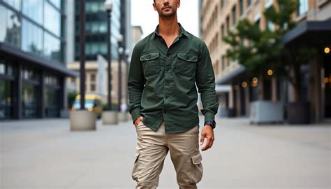 15 Stylish Green Shirt Outfit Ideas For Men 2025 Style Guide Hugnify