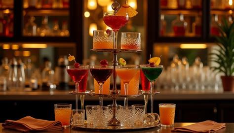 Free Elegant Cocktail Tower Image Vintage Tower Elegant Download