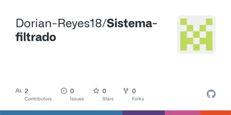 GitHub Dorian Reyes18 Sistema Filtrado