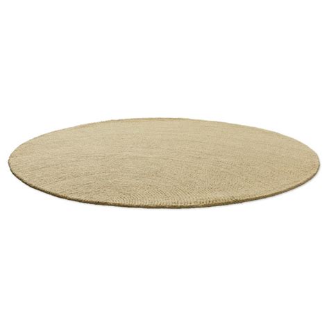 Sand Echo Hand Tufted Pure New Wool Round Rug Temple And Webster