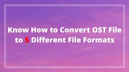 Convert Offline OST To Multiple File Formats Blog Vertex