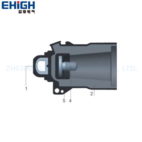 Yihao European Style 35kv Cabinet Insulation Cap For Cable Accessories China Separable