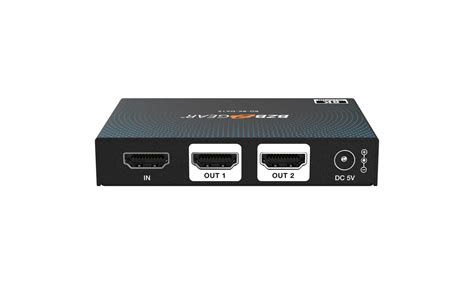 1x2 8k Uhd Hdmi 21 Splitter With Auto Downscaling 8k604k120