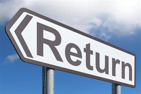 Return Free Of Charge Creative Commons Highway Sign Image