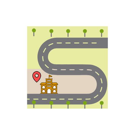 Free School Map Icon Template To Edit Online