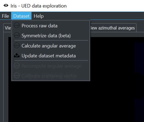Using Iris Typical Workflow — Iris 535 Documentation