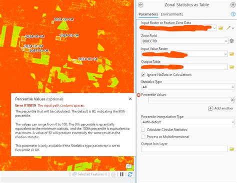 Zonal Statistic As Table Always Error With The In Esri Community
